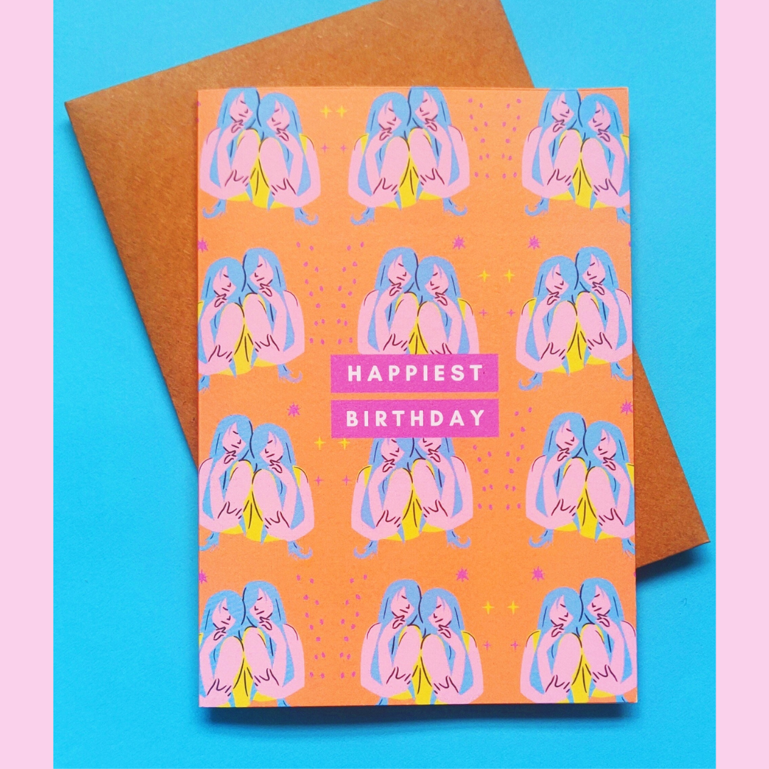 Zodiac Greeting Card - Gemini – Provenance Gifts