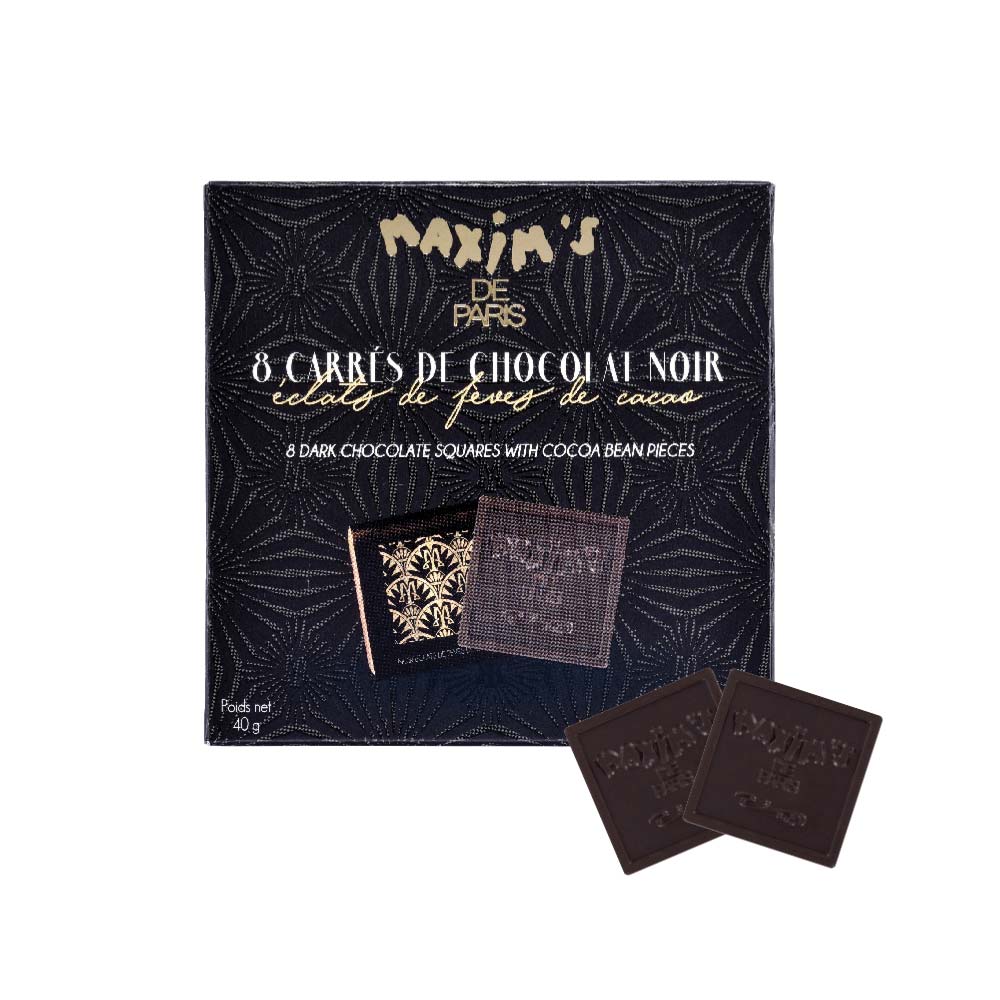 MAXIMS GIFT PACK 8 DARK CHOCOLATE SQUARES – Provenance Gifts